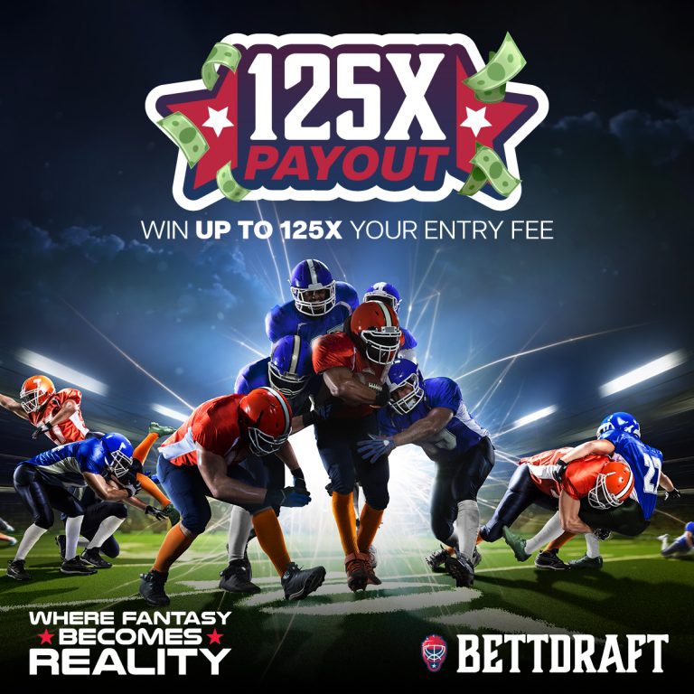 Get up to 125X Payout at BettDraft! - Blog | BettDraft
